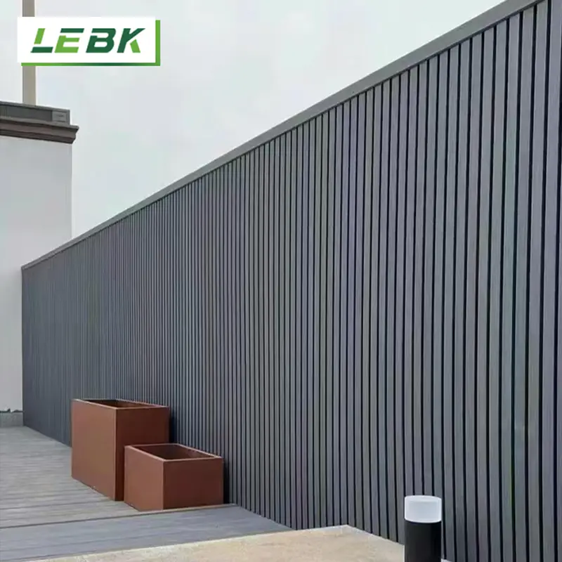 Outdoor WPC Wall Panels - UV Resistant & Weatherproof - LEBK Plastic Wood