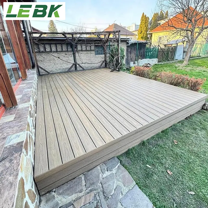 Next-Level Coextruded WPC Decking - Thicker Wear Layer - LEBK Plastic Wood